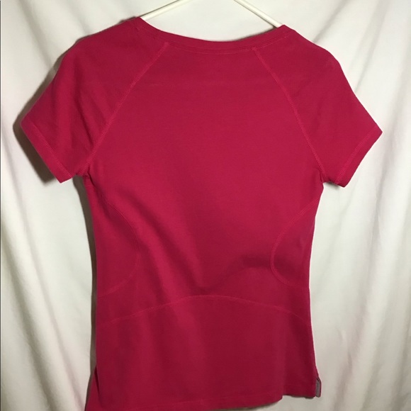 Danskin Now | Tops | Danskin Now Active Tee S Red Workout Exercise Top ...